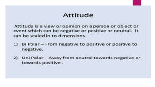 Assessment of attitude | PPTX