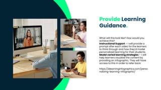 Personalised Learning Lesson plan ppt | PPTX