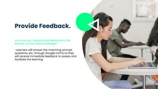 Personalised Learning Lesson plan ppt | PPTX