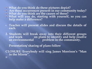Lesson plan presentation | PPT