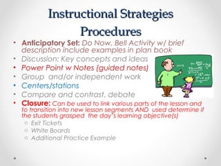 Lesson plan presentation aug 2012 | PPT