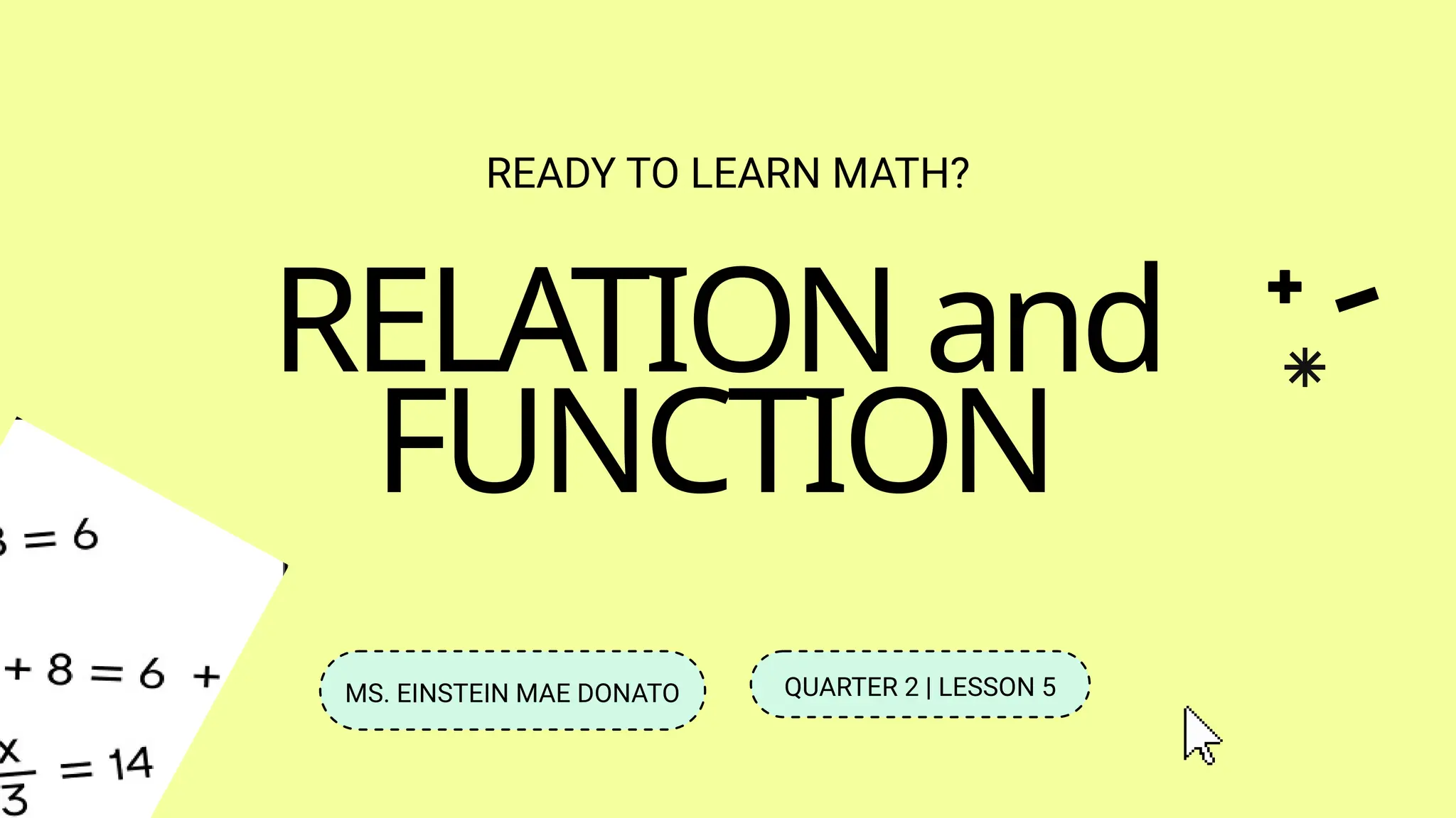Lesson Plan Presentation in Pastel Yellow and Lime Green Clean ...