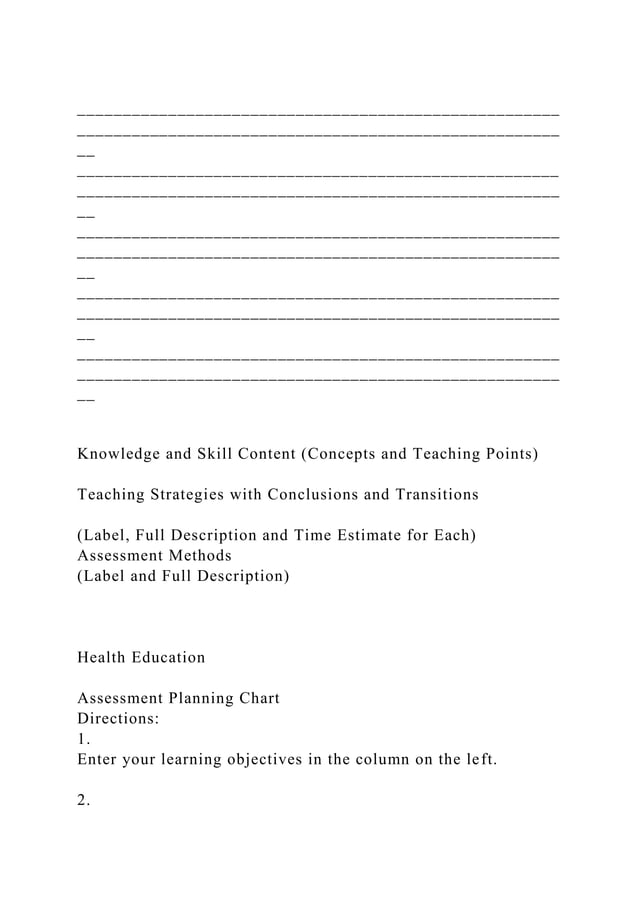 Lesson Plan Rubric with Criteria Directions Use the rubric belo.docx