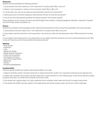 Sample: Lesson Plans | PDF