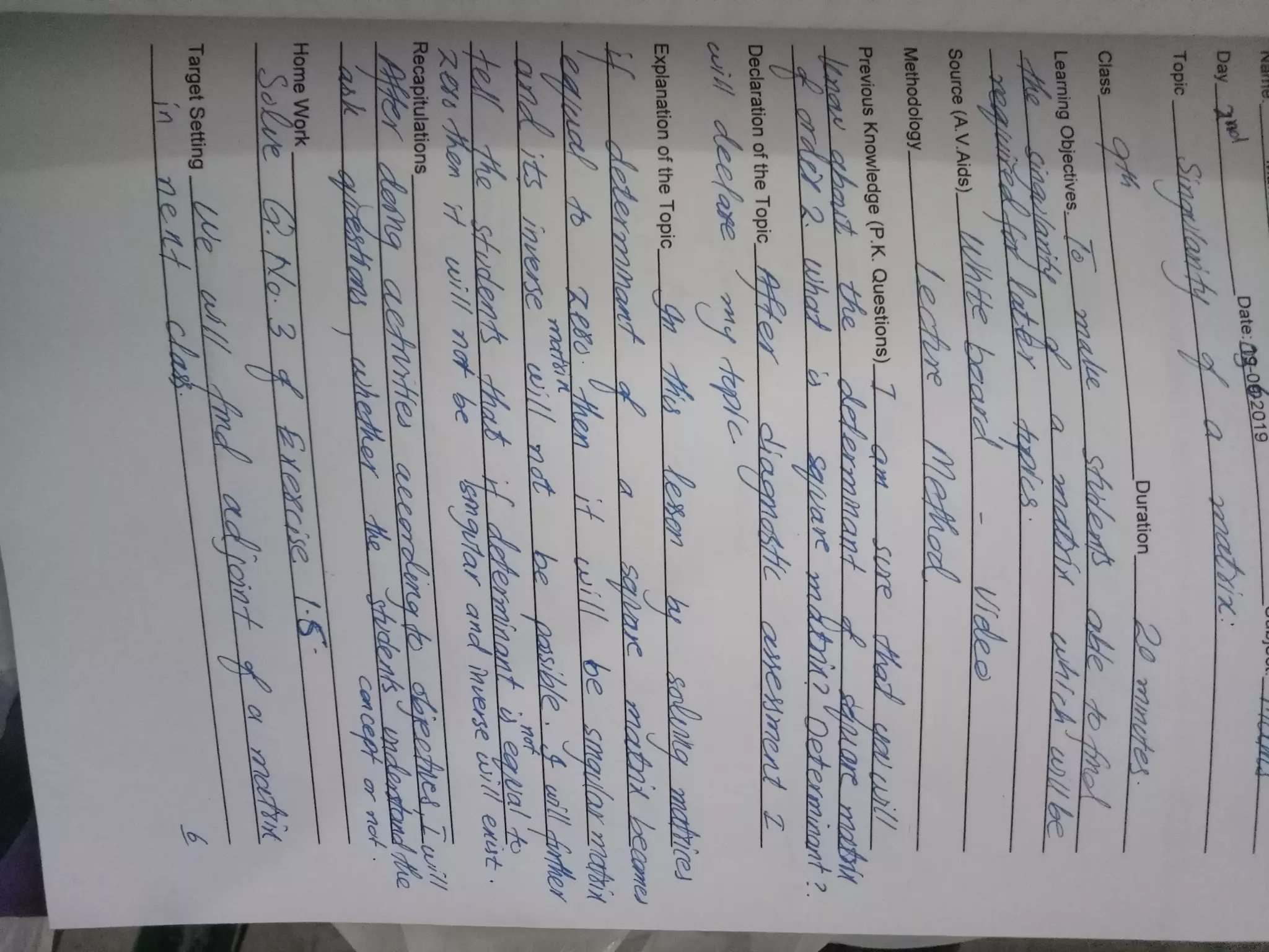 Short Lesson plans | PDF