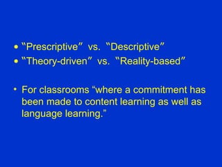 Lesson plans CBI | PPT