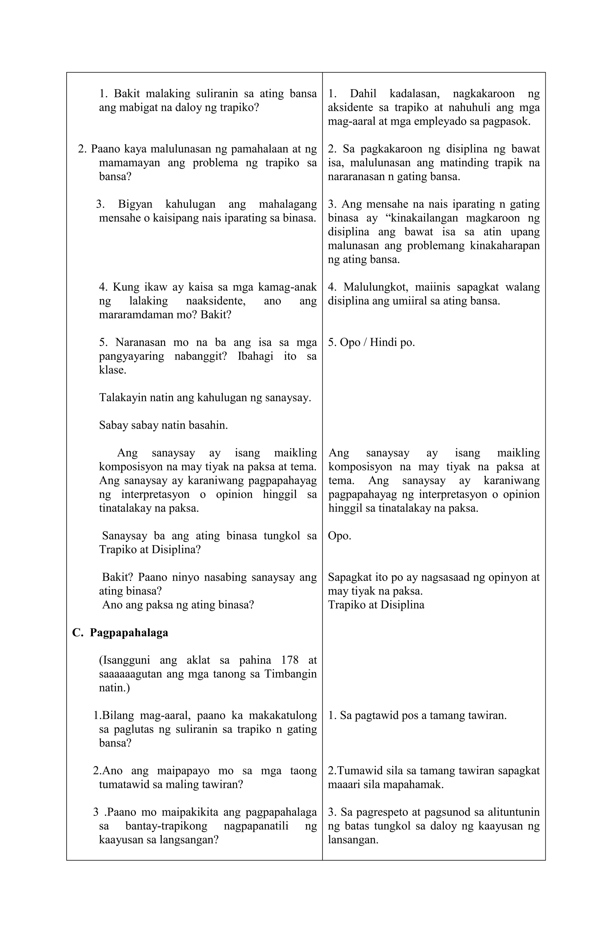 Detailed Lesson Plan sa filipino 3 | DOCX