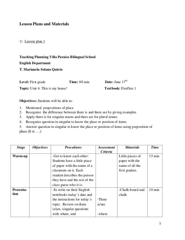 Lesson Plans And Materials lesson-plans-and-materials