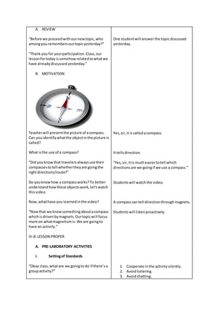 Electricity and magnetism lesson plans high school store