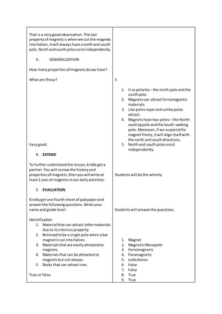 Lesson plan science respiratory system | DOCX | Geology | Science