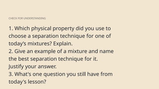 Lesson plan on the Separation techniques.pptx