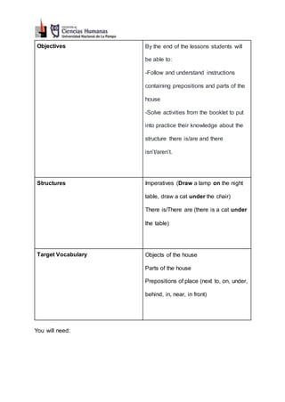 Lesson plan 7 & 8, september 18th and 20th, 6 b | PDF
