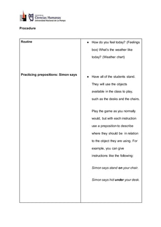 Lesson plan 7 & 8, september 18th and 20th, 6 b | PDF