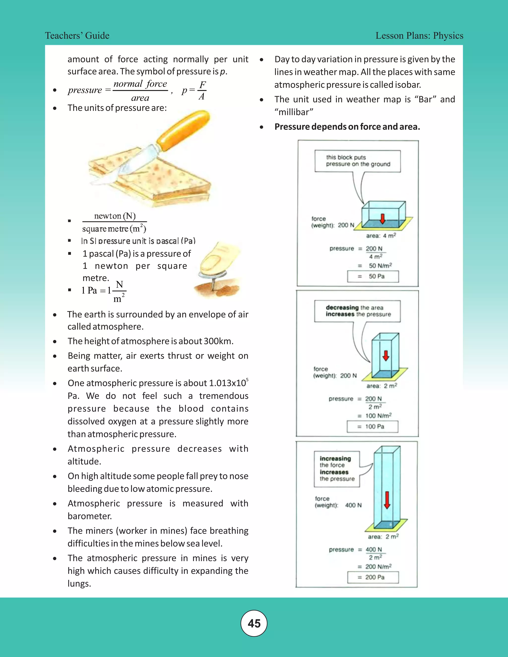 Lesson plans for Physics Grade 9 | PDF