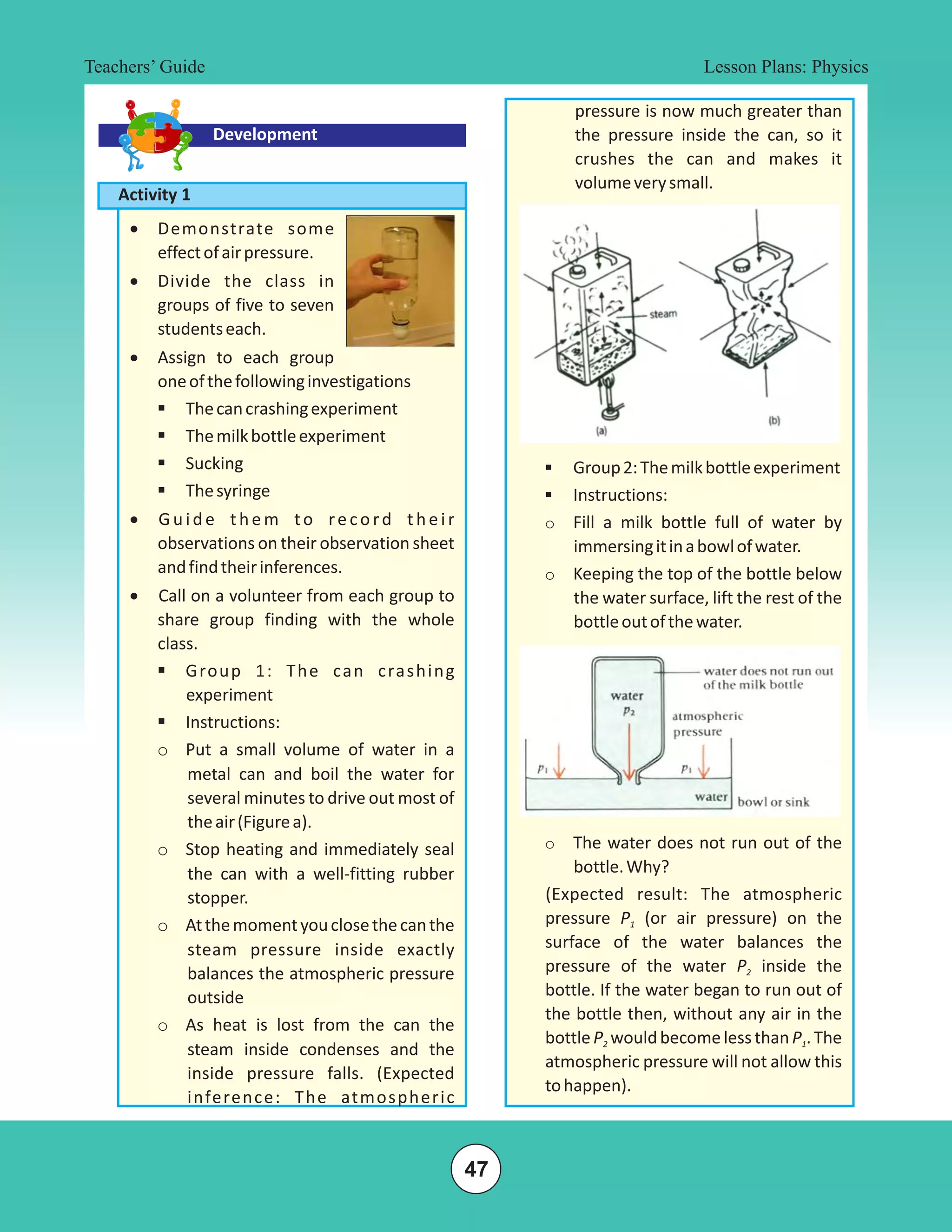 Lesson plans for Physics Grade 9 | PDF