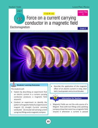 Lesson plans for Physics Grade 9 | PDF