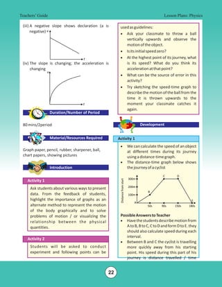 Lesson plans for Physics Grade 9 | PDF