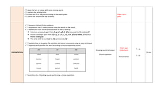 Lesson plan simple past | DOCX