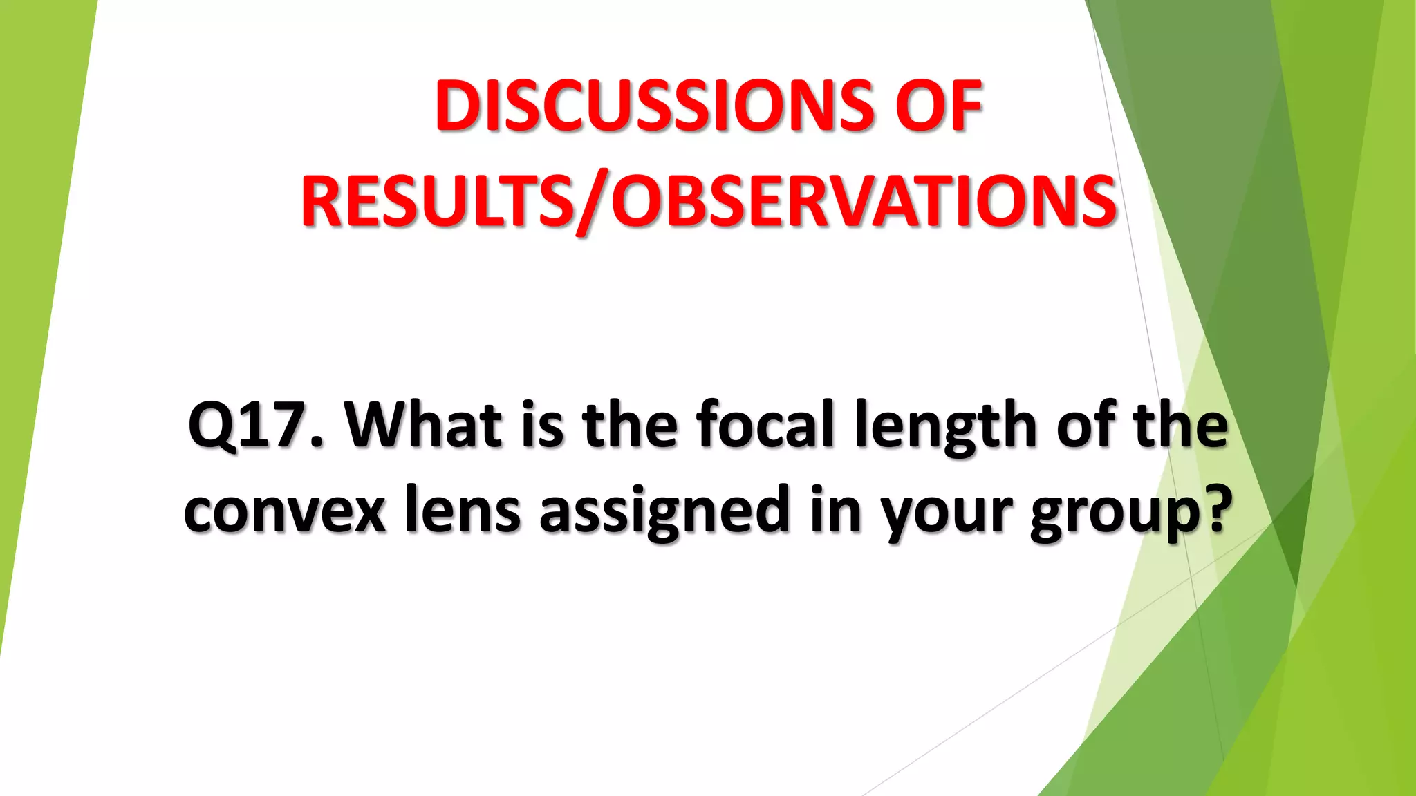 Lesson plans in science 10 - lessonguide (images in lenses) | PPTX
