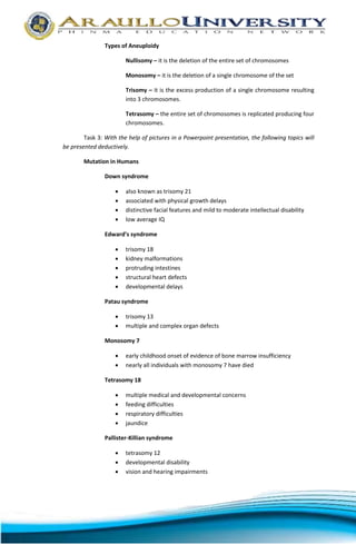 Semi-detailed Lesson Plan in Biology (MutationV1TeacherCentered) | DOCX