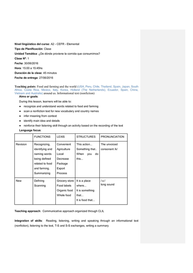 Lesson plans primary practicum period | PDF
