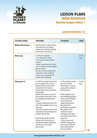 Social media education - lesson plans | PDF