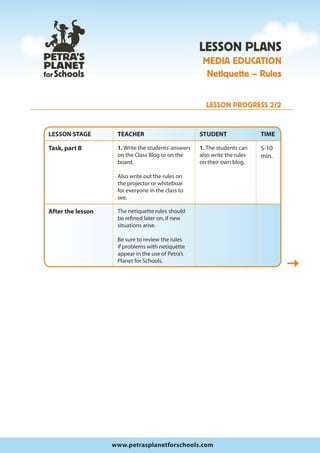 Social media education - lesson plans | PDF