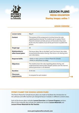 Social media education - lesson plans | PDF