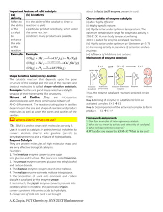 Lesson Plan Surface Chemistry Class XII , CBSE | PDF