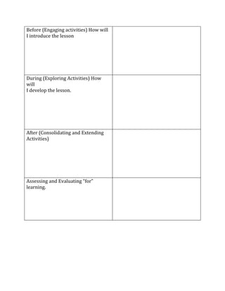 Lesson plan template | DOC