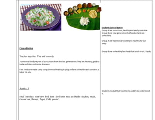 Lesson plan template | DOCX | Cooking | Food & Drink