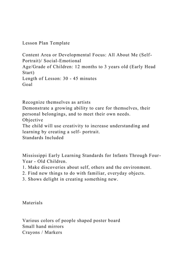 Lesson Plan TemplateContent Area or Developmental Focus All.docx