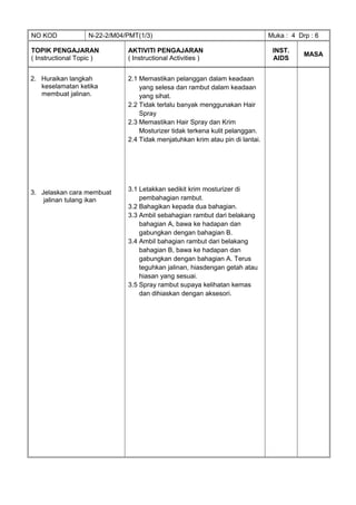 Lesson plan teori hai rbubu | DOC