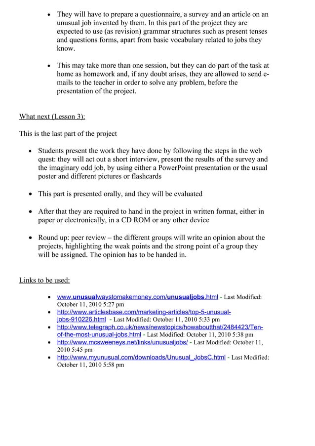 Lesson plan tp 3 | PDF