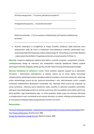 10. Moduł X – PR i komunikacja | PPT