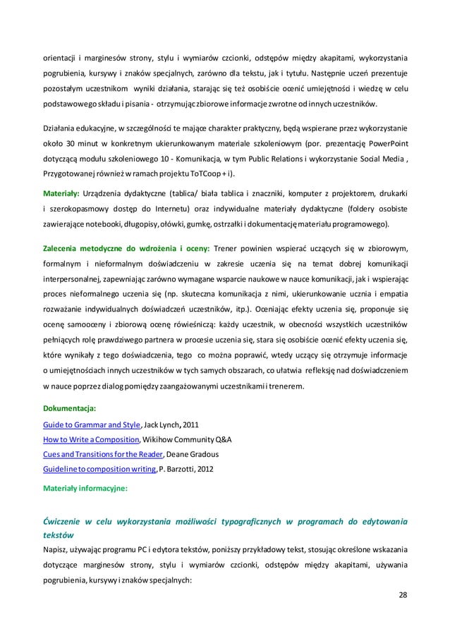 10. Moduł X – PR i komunikacja | PPT