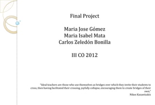 Lesson plan uso de la tecnologia | PPTX