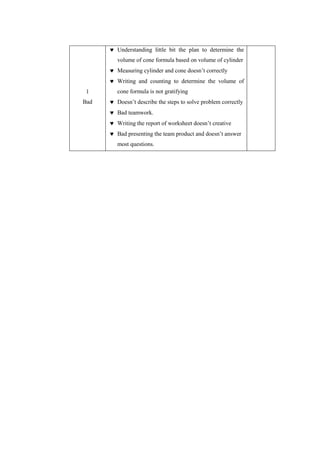 Lesson plan volume | DOCX