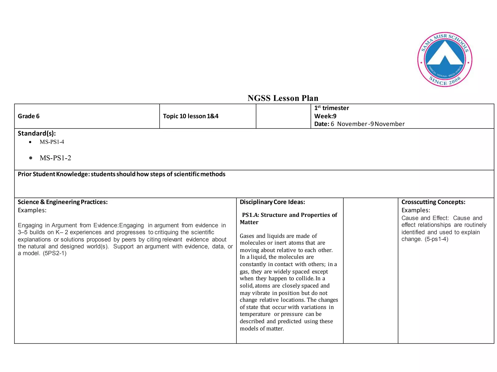 Lesson plan week 9 | PPT