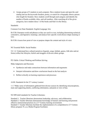 Lesson plan what is freedom | PDF