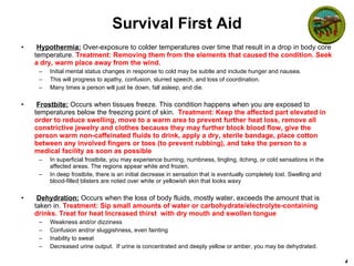 Lesson plan wild survival | PPT
