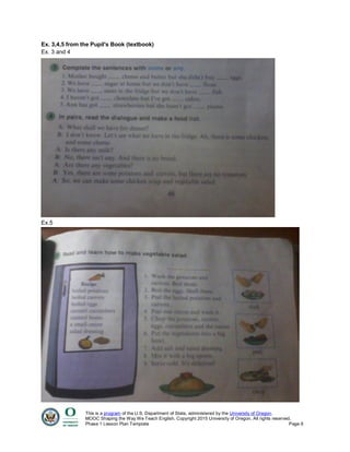 Lesson plan with attachments | PDF | Homework and Study | Education