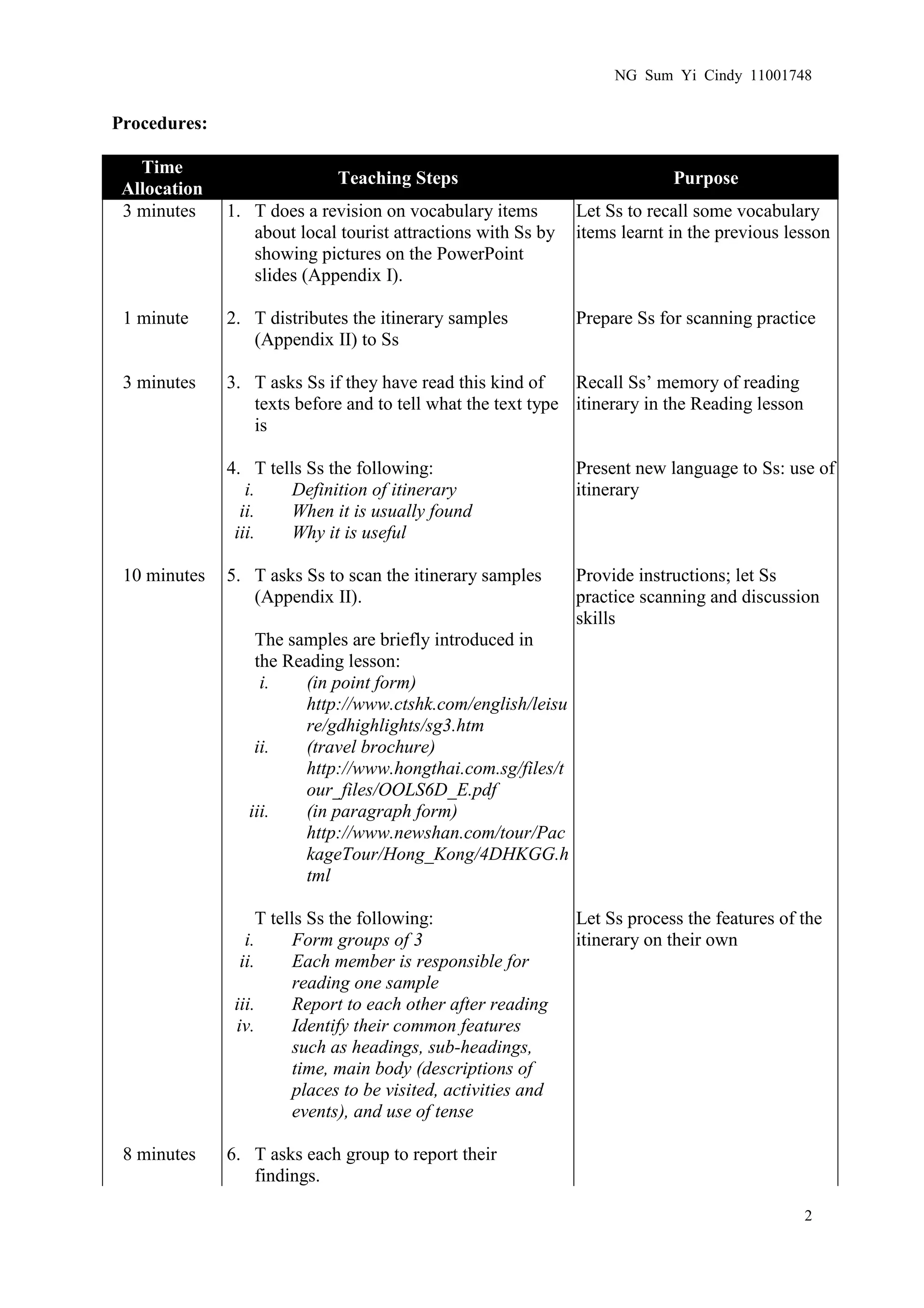 Lesson Plan Writing | PDF