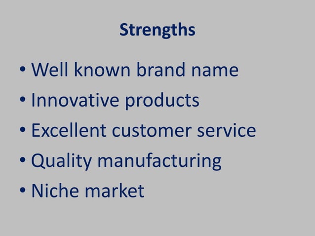 Micro teach - SWOT analysis | PPT