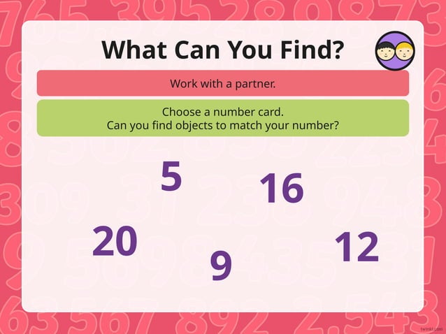 Lesson Presentation - Represent Numbers to 20 using Objects.pptx