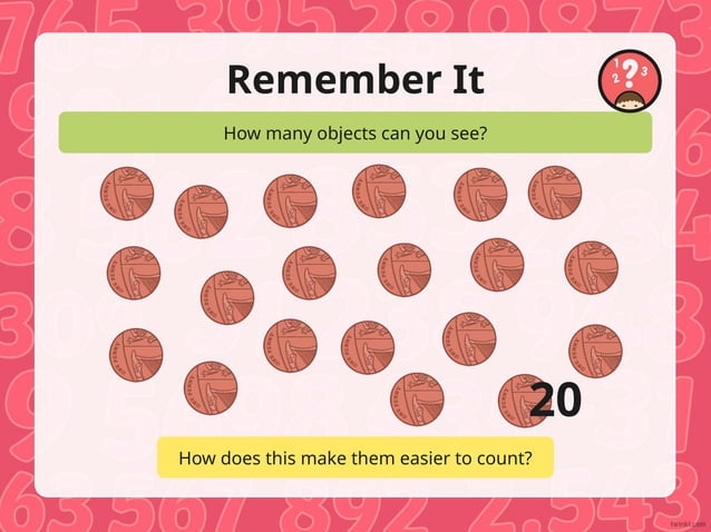 Lesson Presentation - Represent Numbers to 20 using Objects.pptx