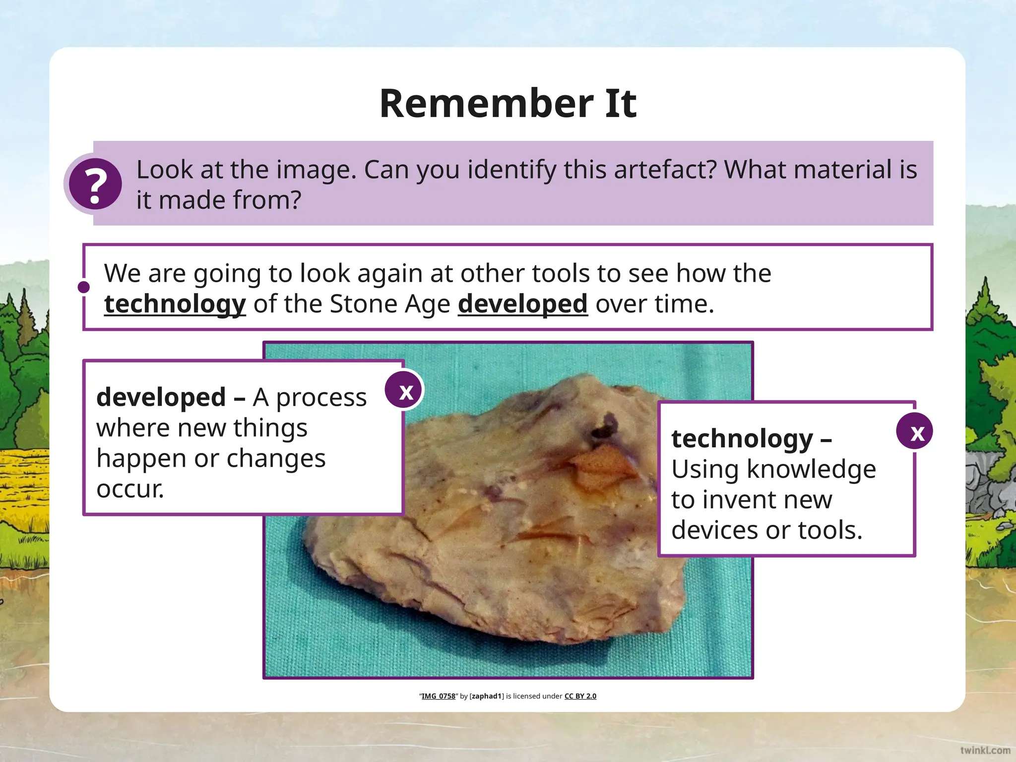 Lesson Presentation - What Changed for People Living in Stone Age ...