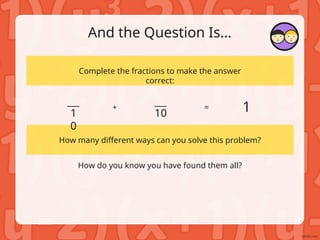 Lesson Presentation Adding and Subtracting Fractions.ppt