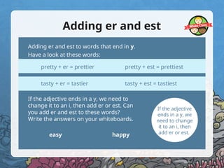 ComparativeAdjectives with er and est.ppt