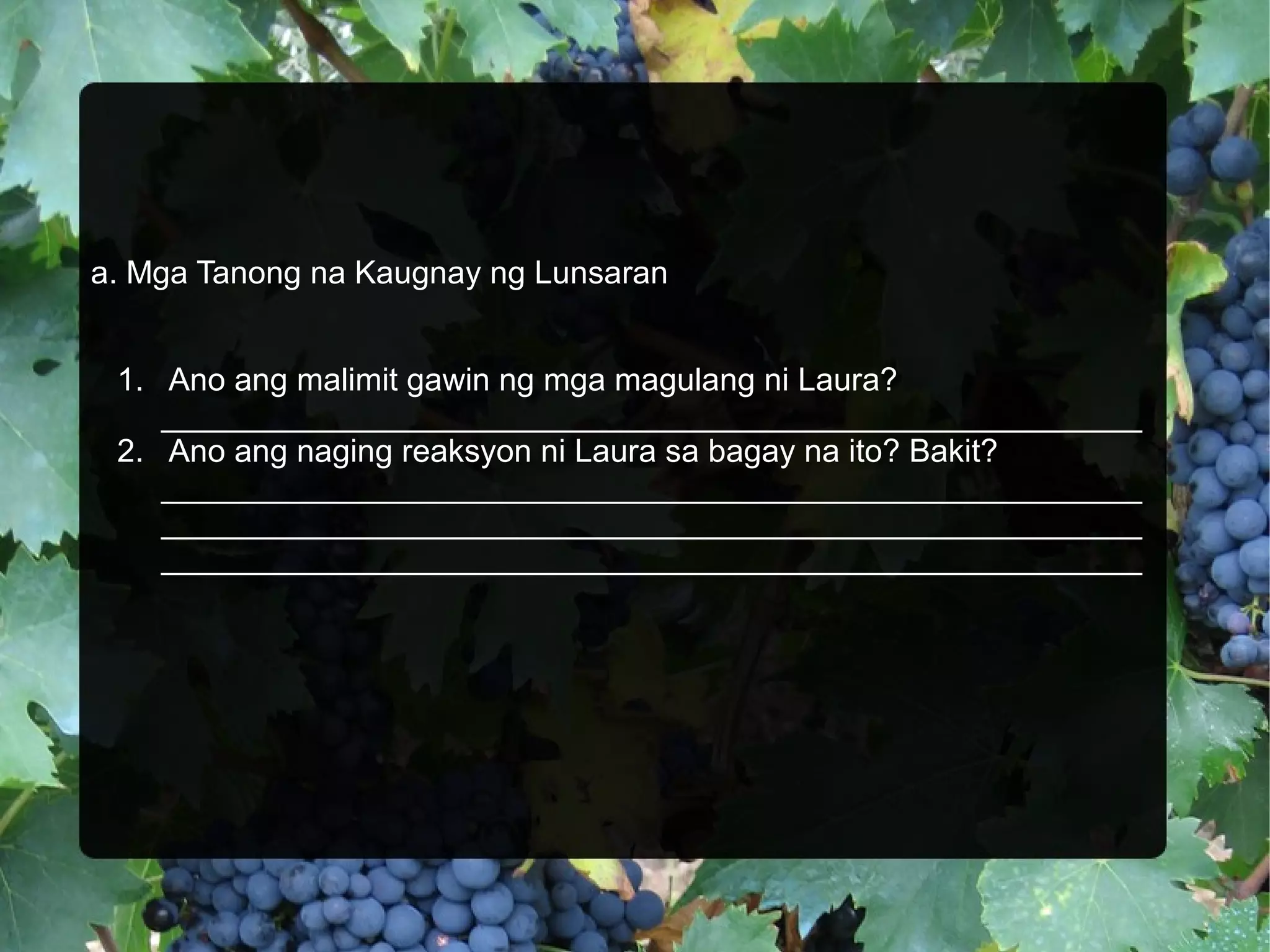 Lesson presentation emosyon by ken lumogdang | ODP